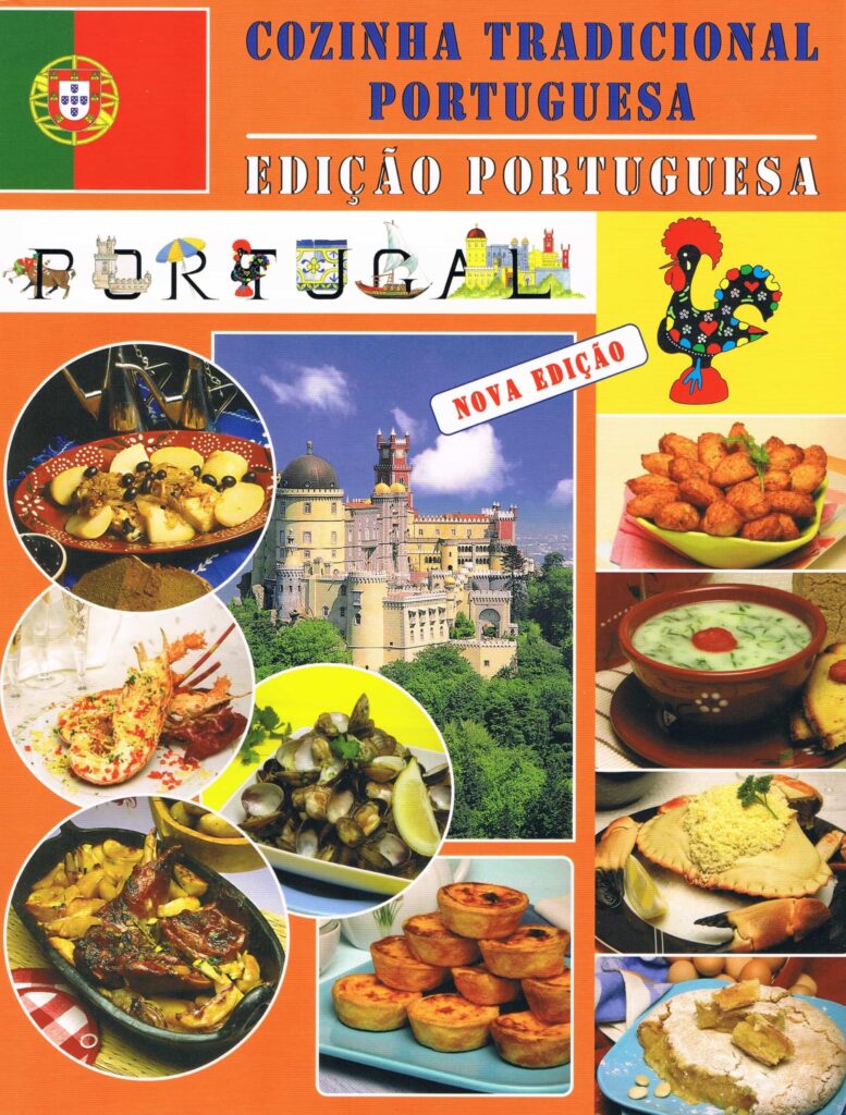 Book with Portuguese Traditional Recipes